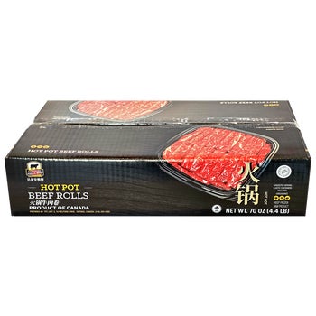 TFF Hot Pot Beef Chuck Rolls, 4.4 lbs | Costco