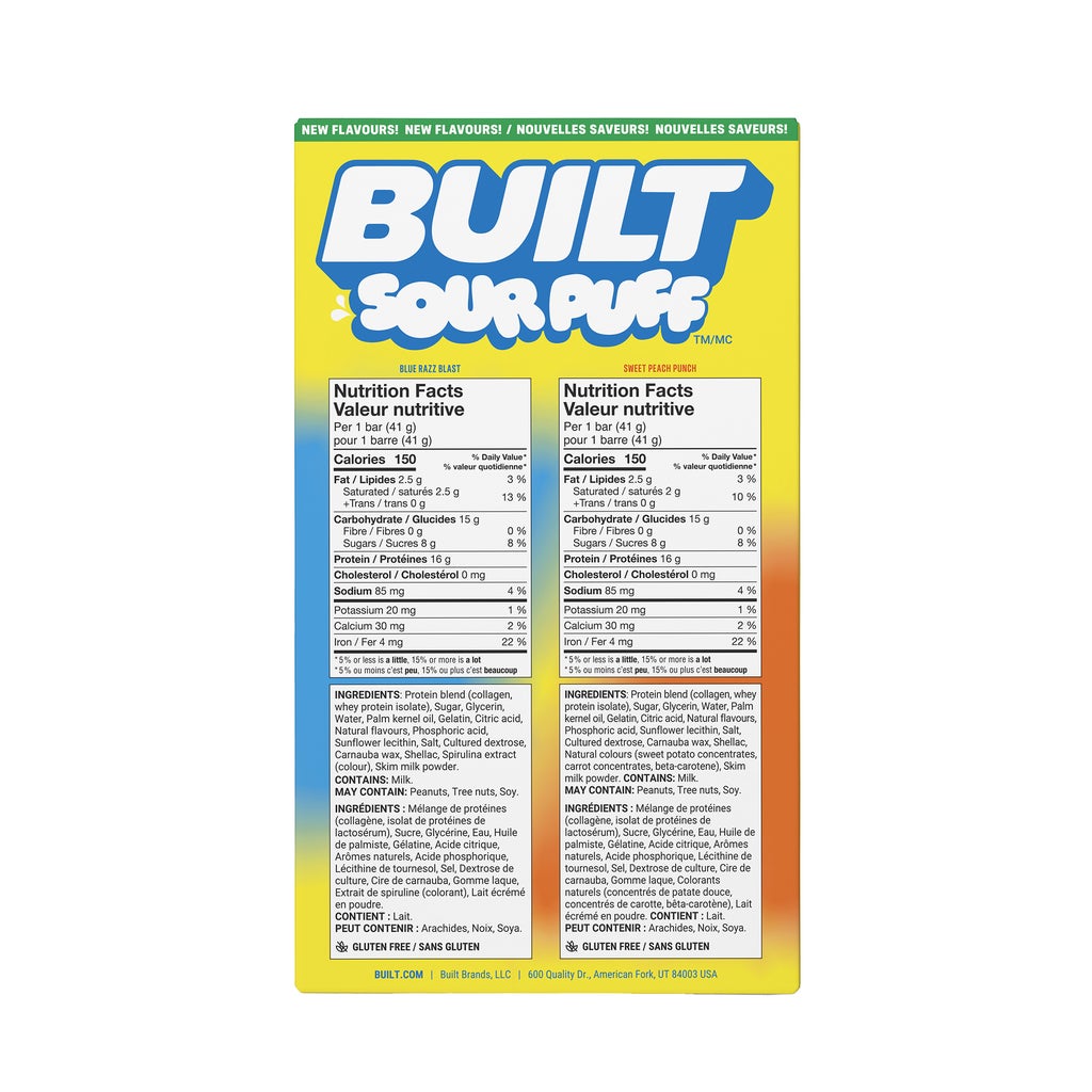 Built Sour Puff Bar 14 × 40G | Costco