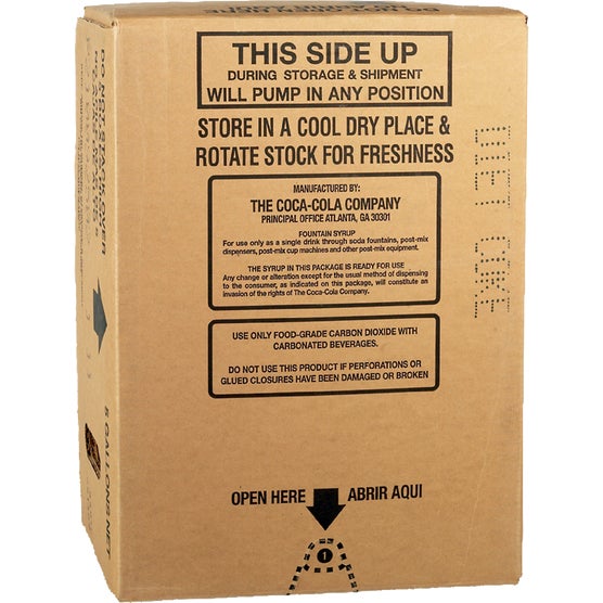 Coca-Cola Diet Coke Syrup, Bag-in-Box, 5 Gallon | Costco