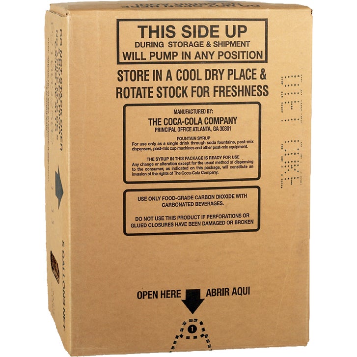 Coca-Cola Diet Coke Syrup, Bag-in-Box, 5 Gallon | Costco