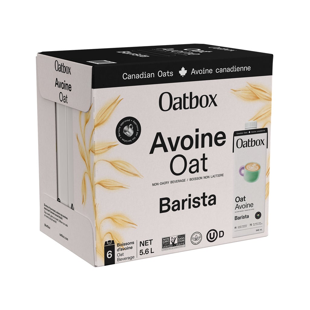 Oatbox Barista Oat Beverage, 6 x 946 mL | Costco