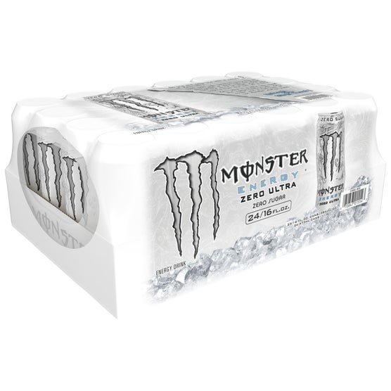 Monster Energy Drink, Zero Ultra, 16 fl oz, 24 ct | Costco