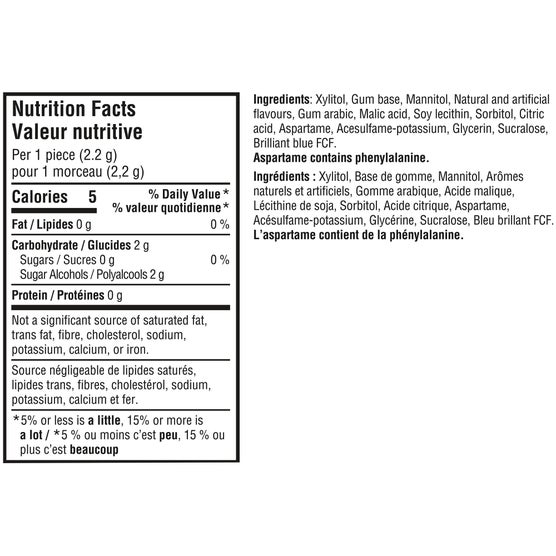 Excel Refreshers Blueberry, 6 × 40 pce | Costco