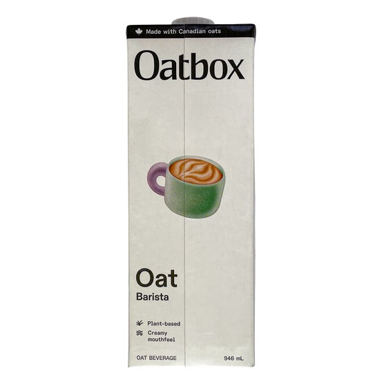 Oatbox Barista Oat Beverage, 6 x 946 mL | Costco