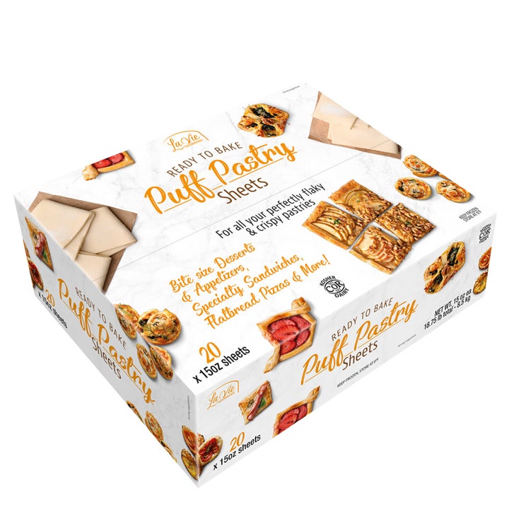 La Vie Gourmand Puff Pastry Sheets, Ready to Bake, 15 oz, 20 ct | Costco