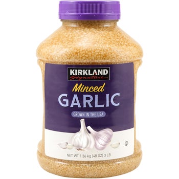 Kirkland Signature Minced California Garlic, 48 oz | Costco