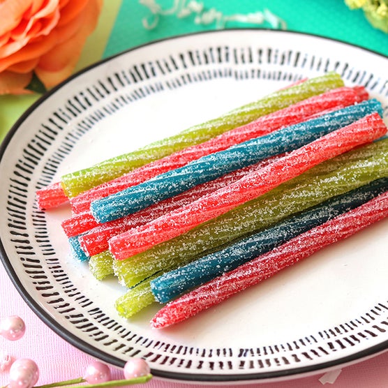 Sour Punch Twists, 6" Individually Wrapped Candy, Assorted Flavors, 180 ...