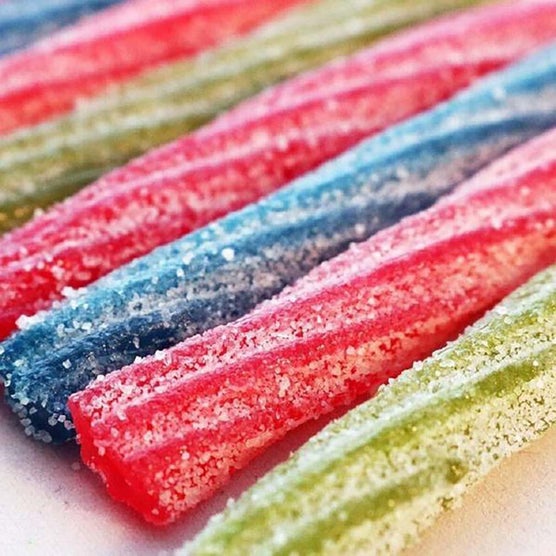 Sour Punch Twists, 6" Individually Wrapped Candy, Assorted Flavors, 180 ...
